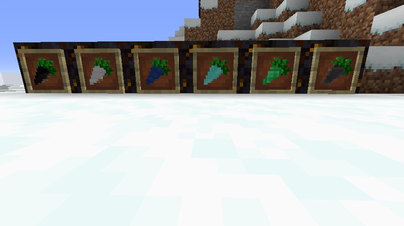 Special Carrots Minecraft Mod
