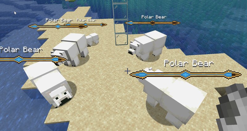 YDM's MobHealthBar FORGE/FABRIC [1.16.5 -> 1.19] Minecraft Mod