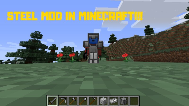 Steel In Minecraft!! Minecraft Mod