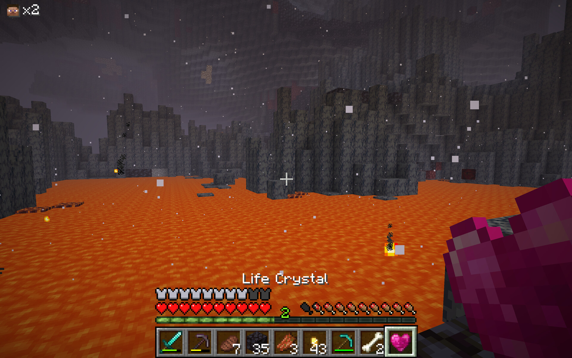 World Lives Mod (Limited respawns and co-operative Hardcore) Forge 1.16 ...