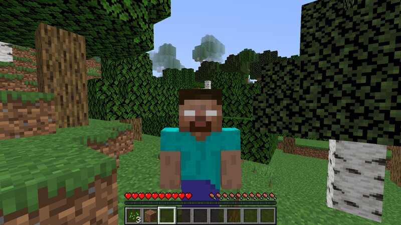 The Herobrine Mode Minecraft Mod
