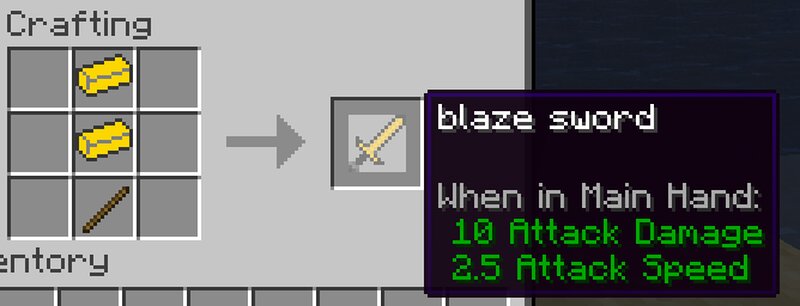 new sword Minecraft Mod