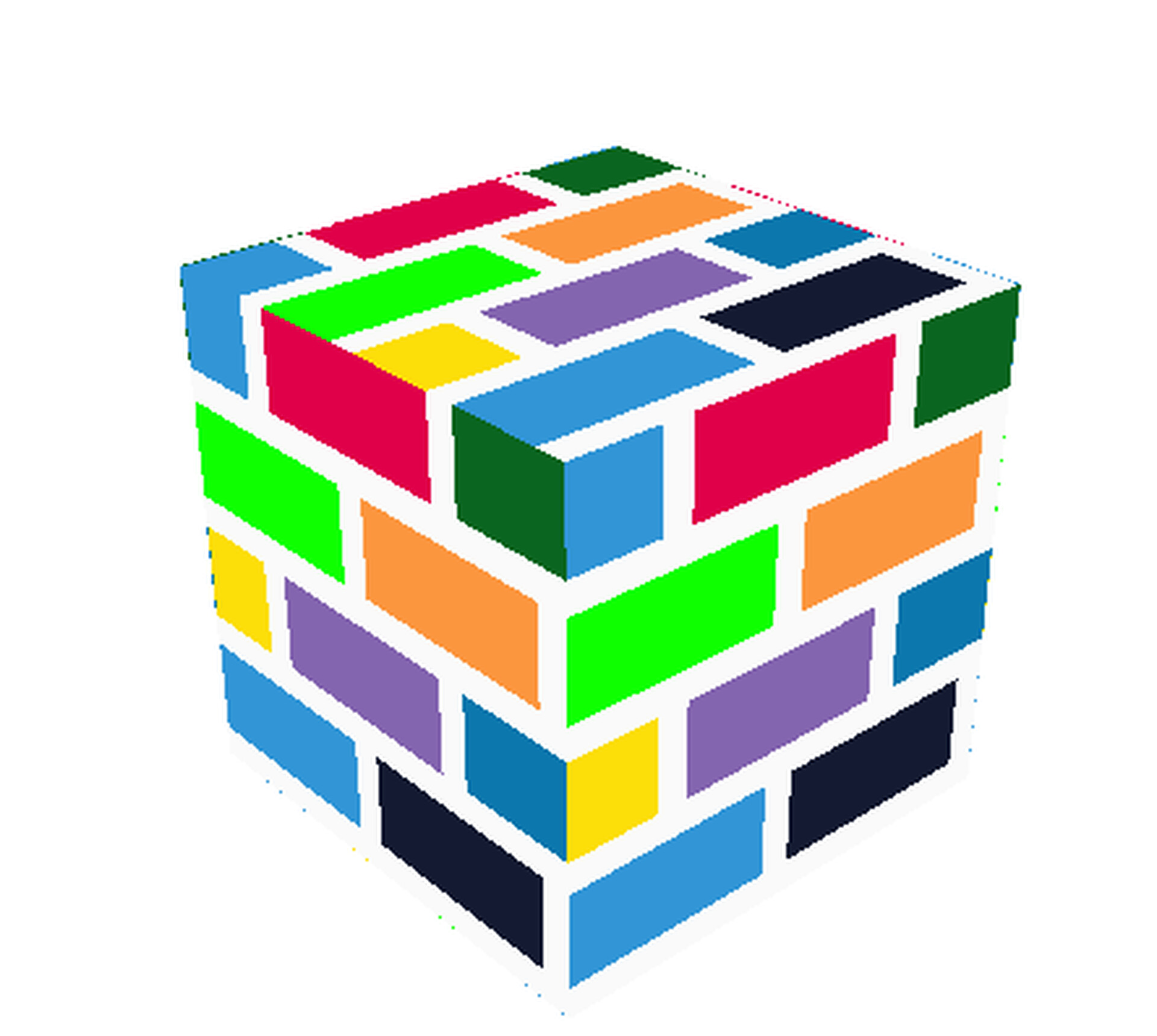 Rainbow Bricks! Minecraft Mod