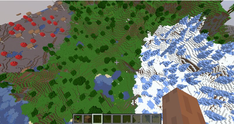 biomes dimensions mod Minecraft Mod
