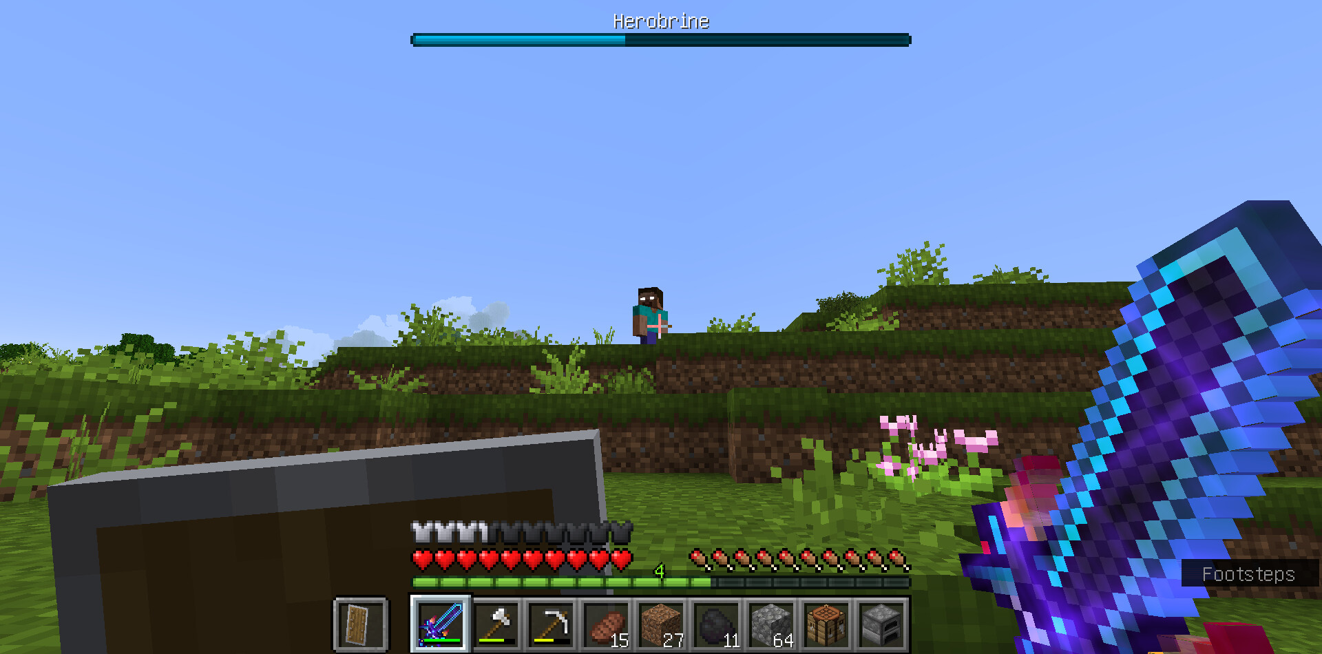 The Herobrine Mod Minecraft Mod