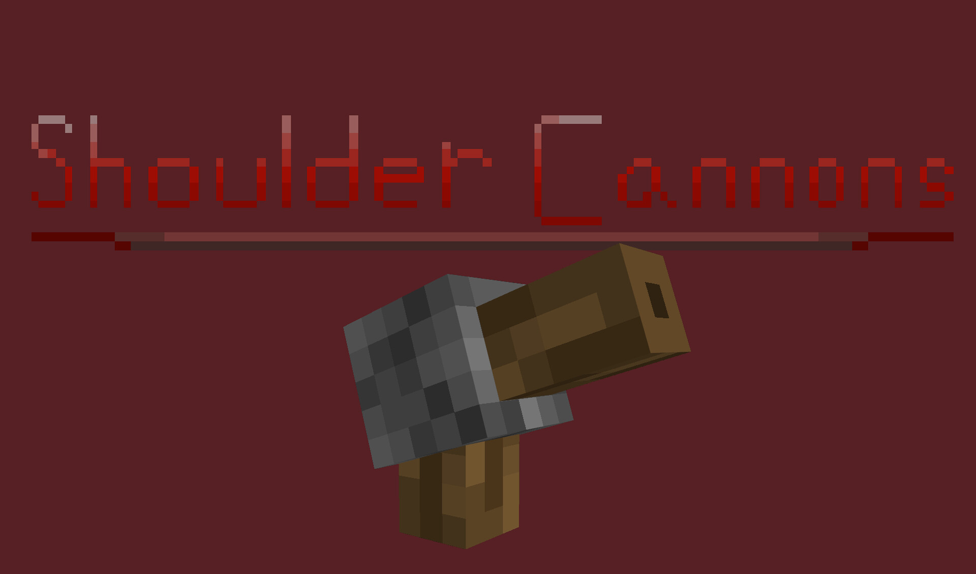 Shoulder Cannons Minecraft Mod