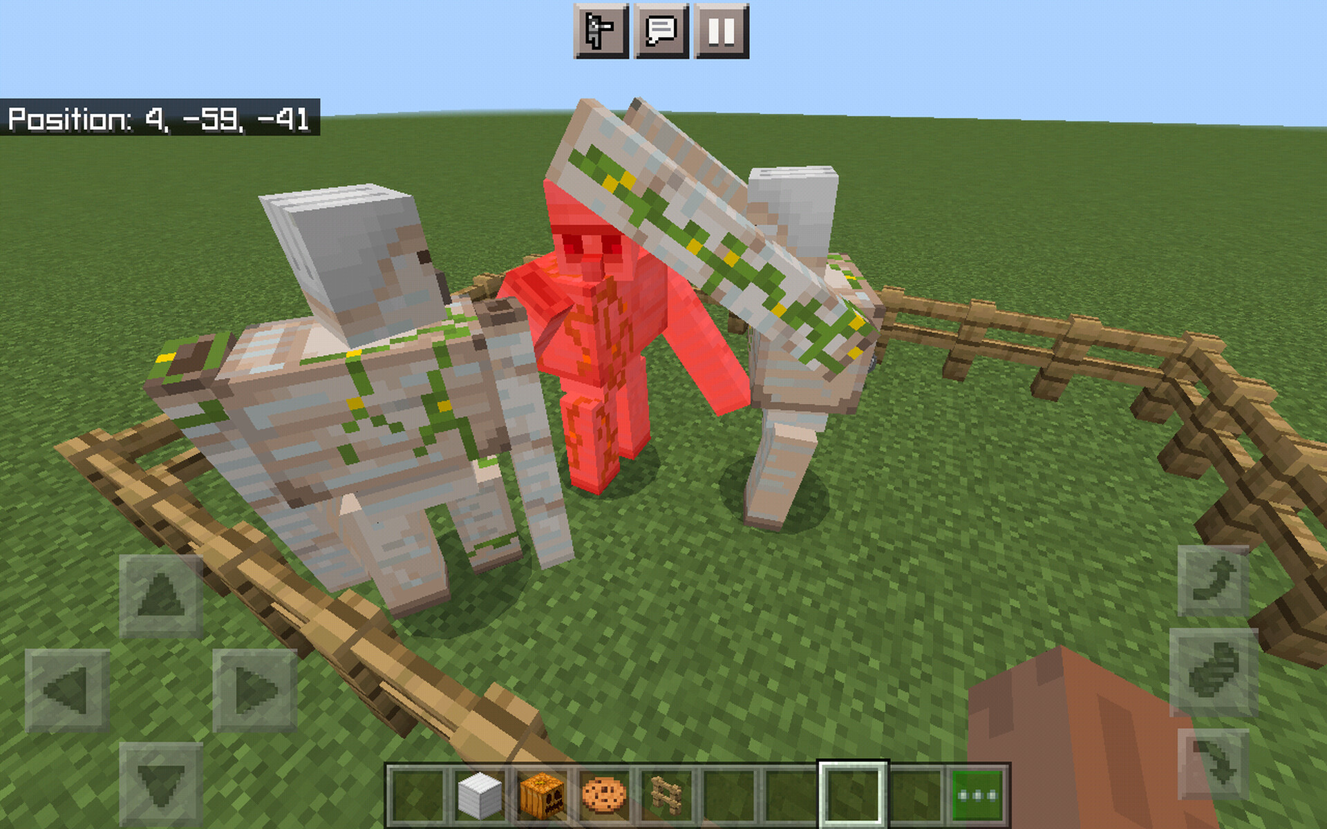Iron golems breeding add-on by darkmazeblox.[bedrock edition ...