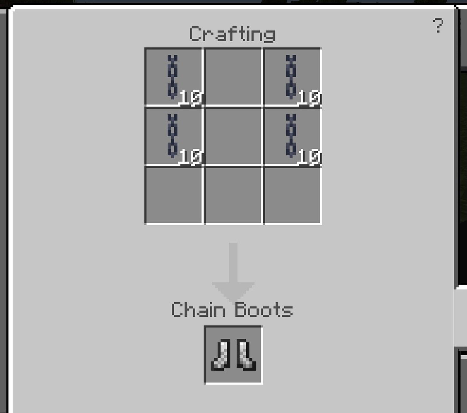 Make Chainmail Armor With Chains (BEDROCK ONLY) Minecraft Mod