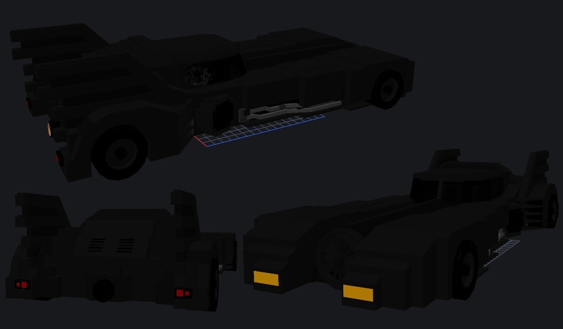Batmobile Minecraft Mod
