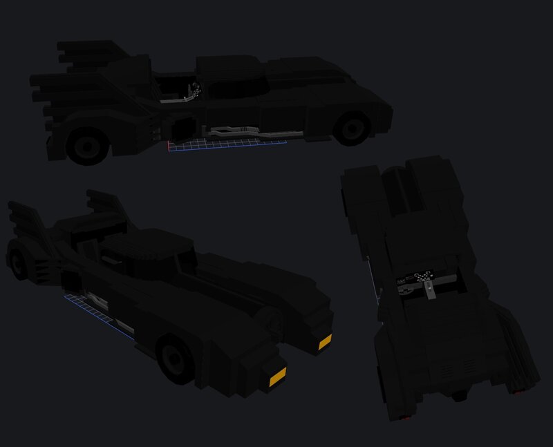 Batmobile Minecraft Mod