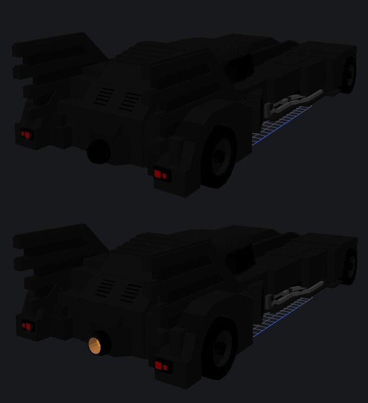 Batmobile Minecraft Mod