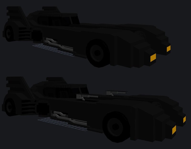 Batmobile Minecraft Mod