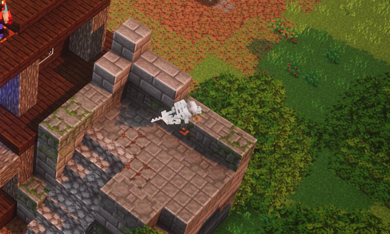 Skeleton Wolf Artifact Minecraft Mod