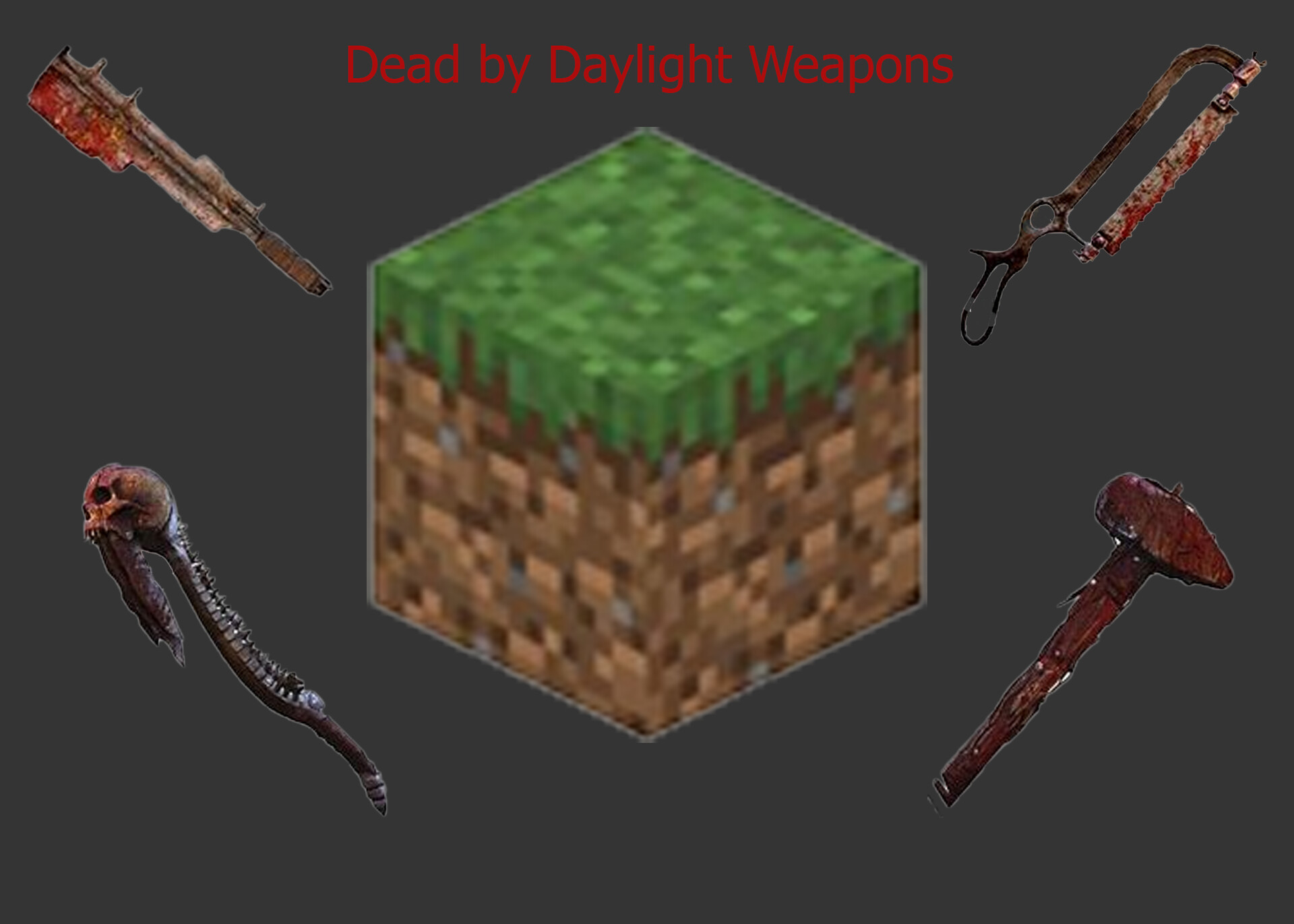 Dead By Daylight Weapons Minecraft Mod