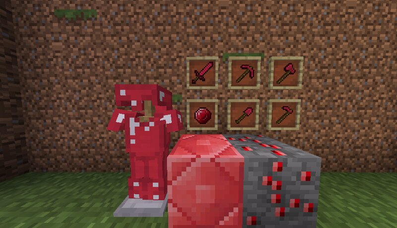 Ruby tools Minecraft Mod