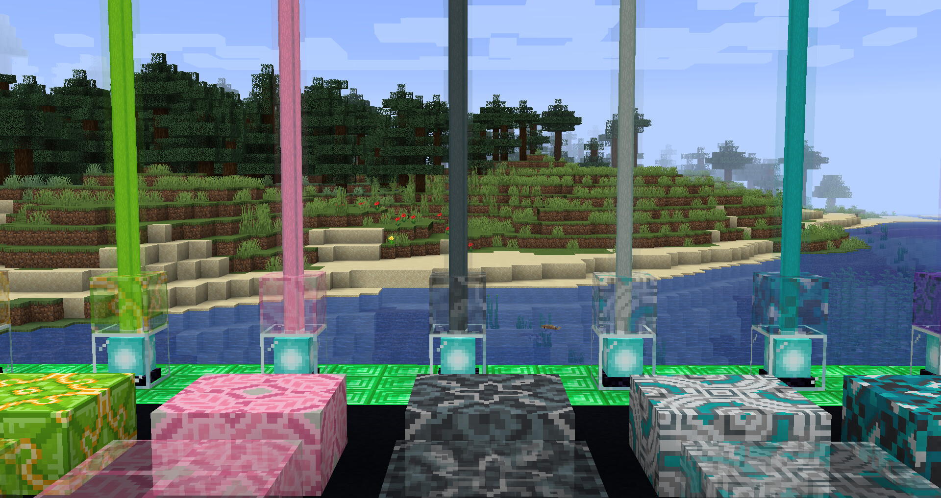 Patterned Glass Minecraft Mod