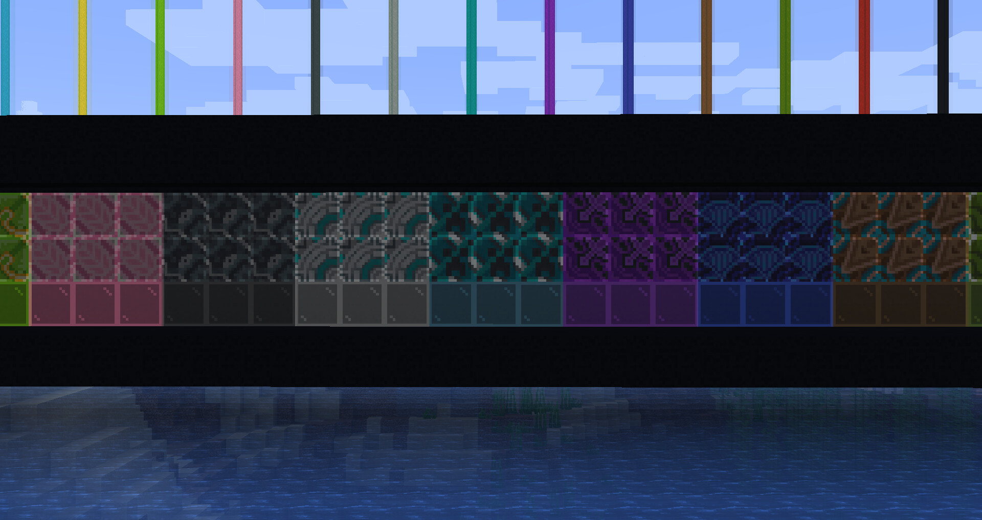 Patterned Glass Minecraft Mod