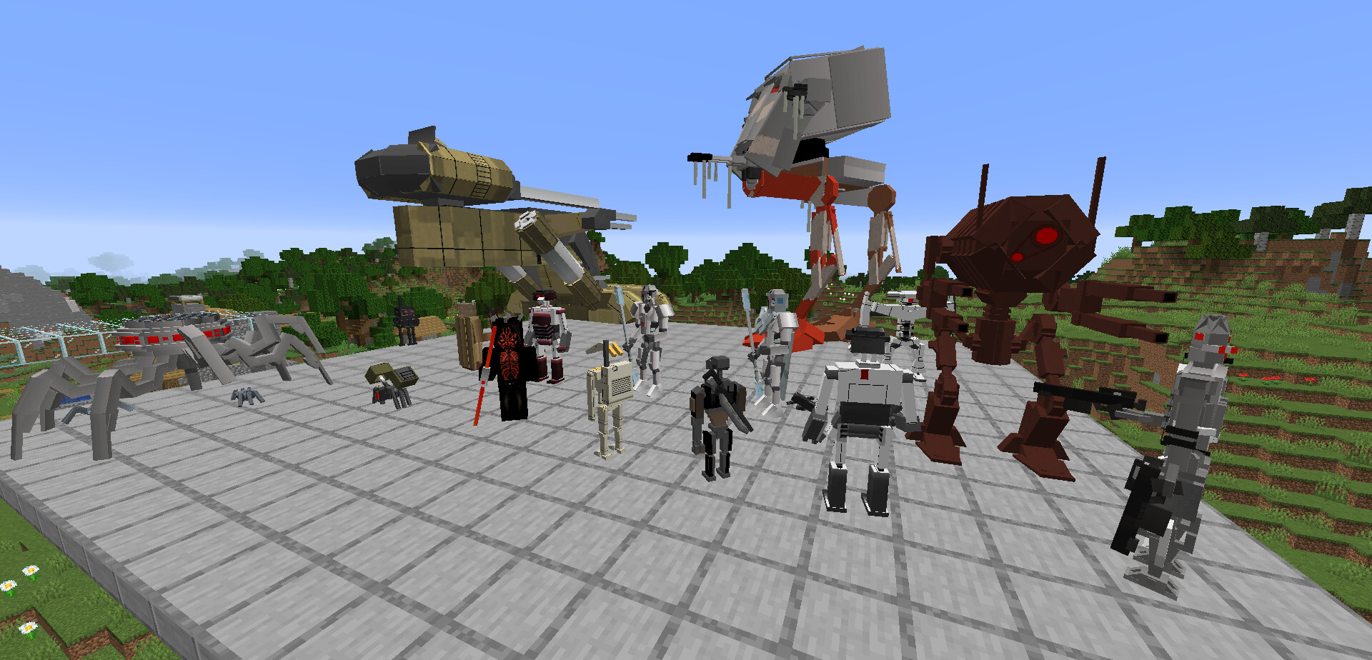 Chronokiller's 1.16.5 Star Wars 226+ creatures , ships, plus Minecraft Mod
