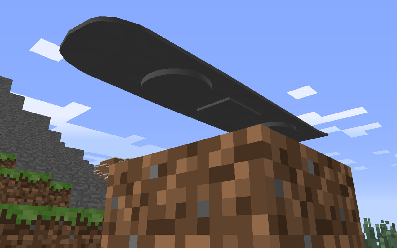 Hoverboard (mcheli add-on) Minecraft Mod