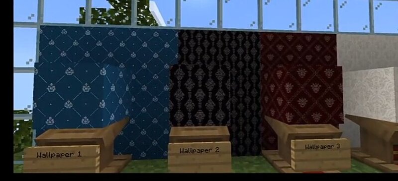 Vintage wallaper Minecraft Mod