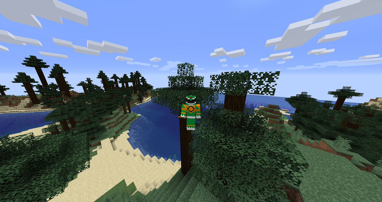 Might morphin power rangers Minecraft Mod