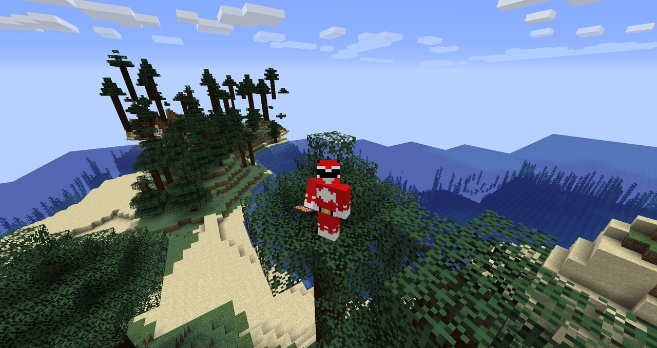 Might morphin power rangers Minecraft Mod