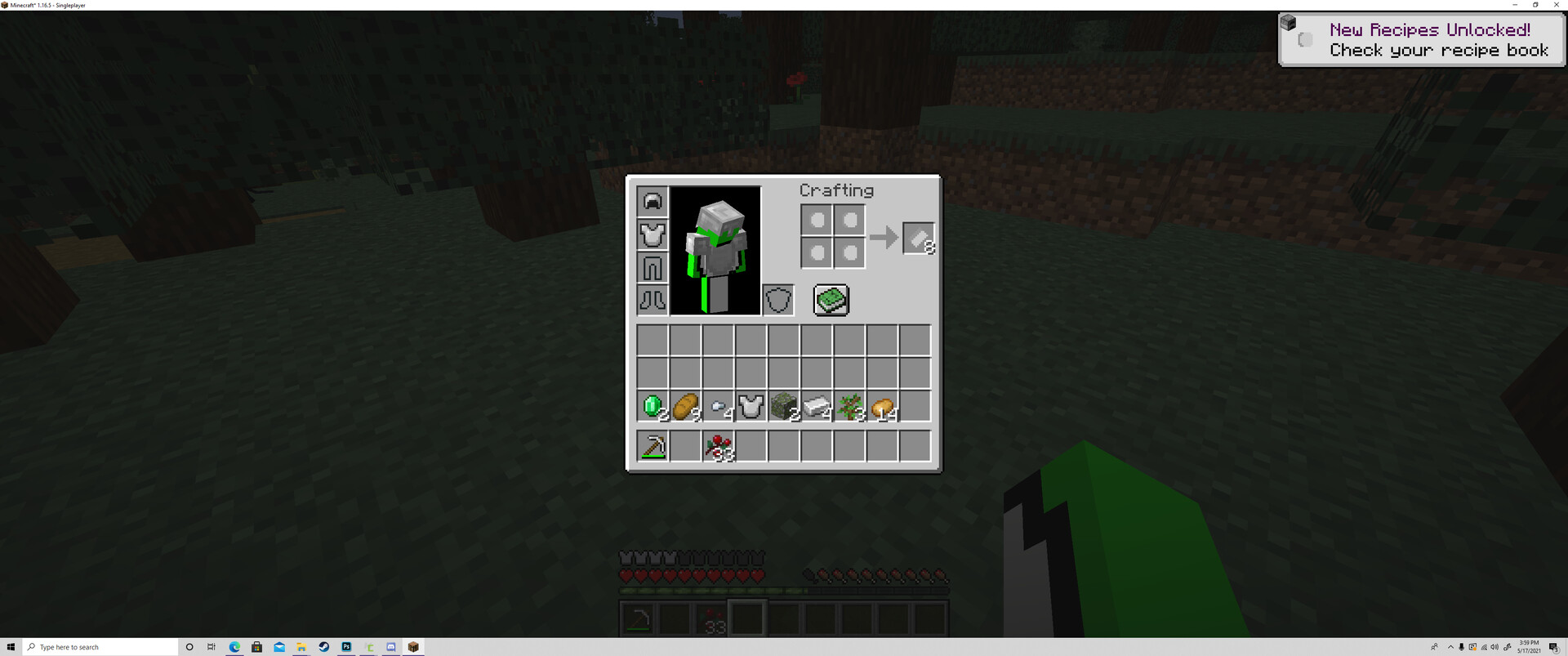 Minecraft but with plastic Minecraft Mod