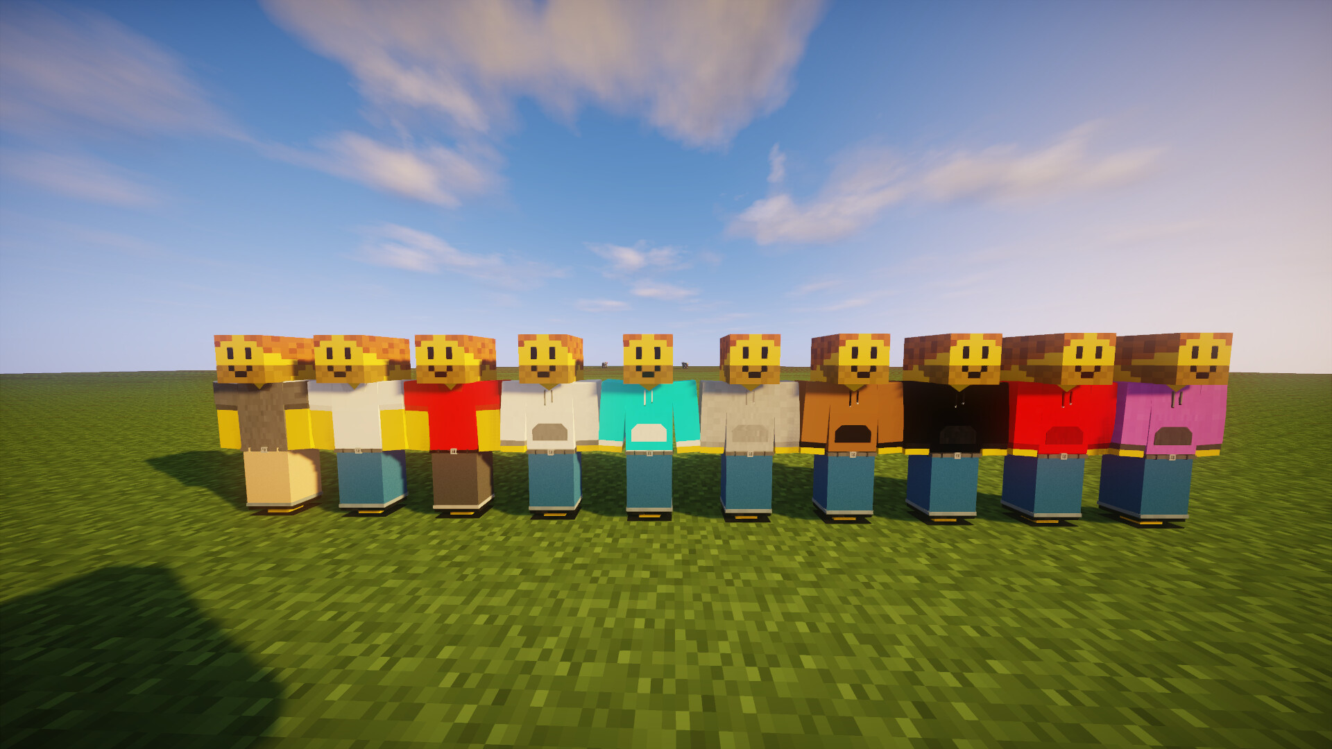 [FLAN'S CONTENT PACK] Coco's Civil Outfit Pack Minecraft Mod