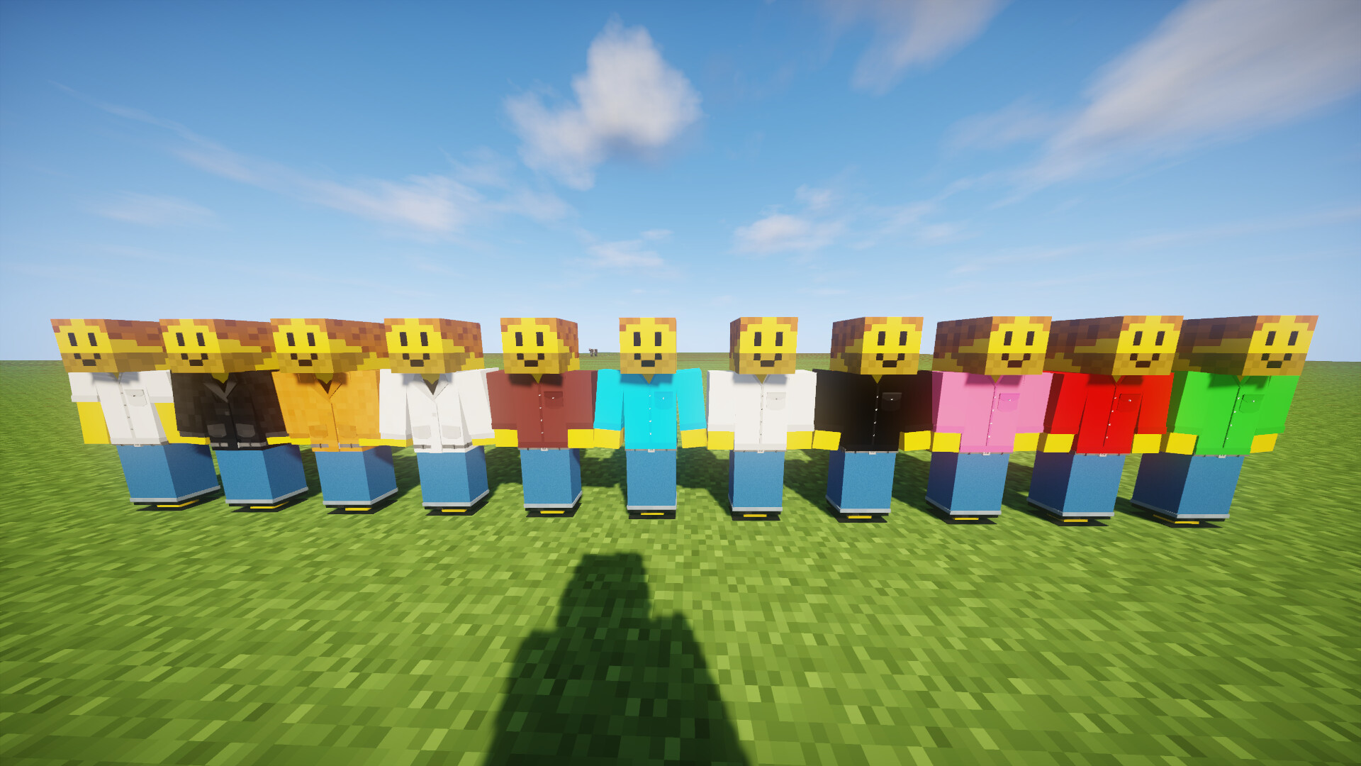 [FLAN'S CONTENT PACK] Coco's Civil Outfit Pack Minecraft Mod