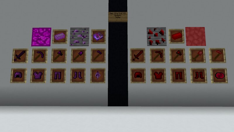 New Ore Mod Minecraft Mod