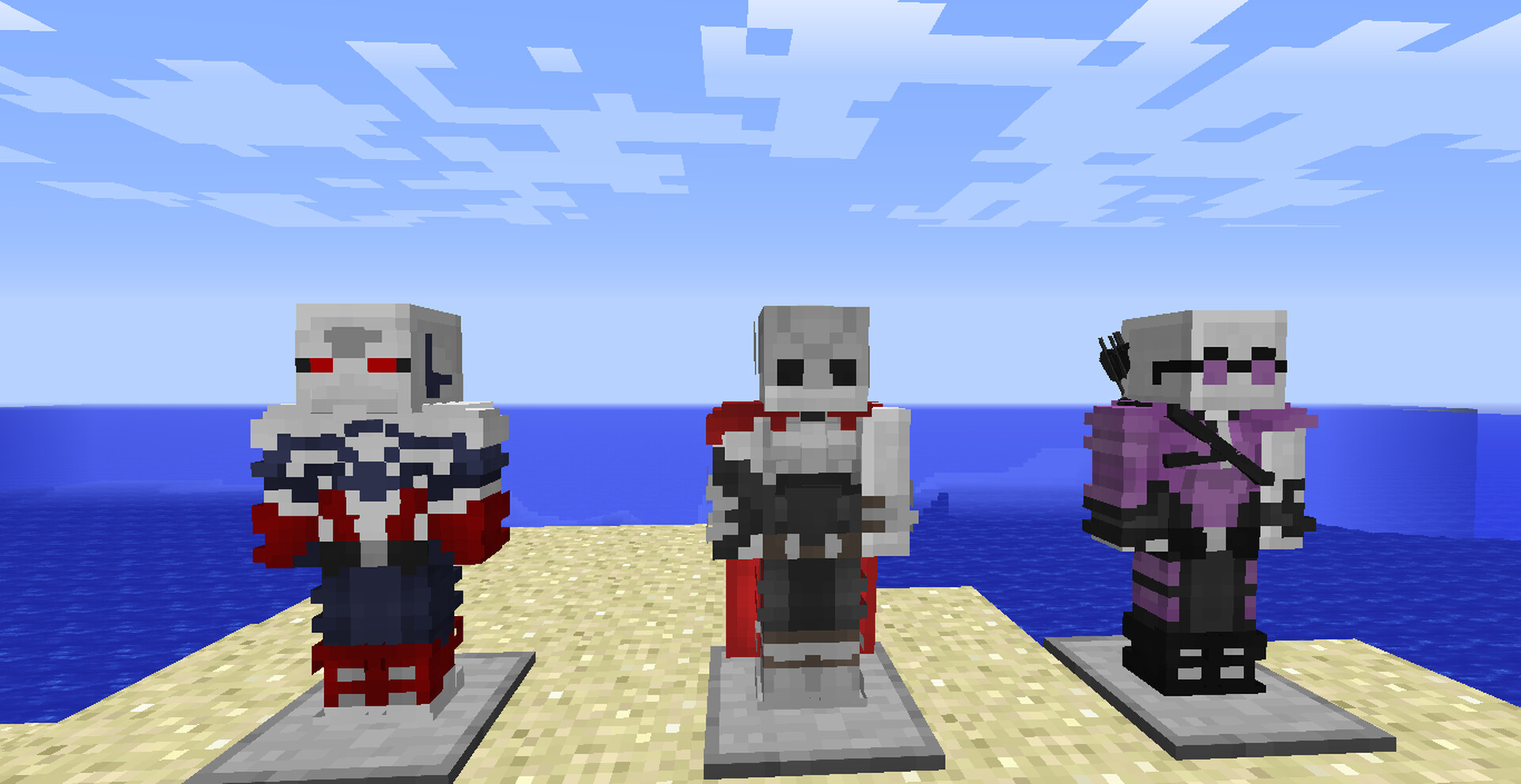 New Guard- Avengers Initiative Heropack Minecraft Mod