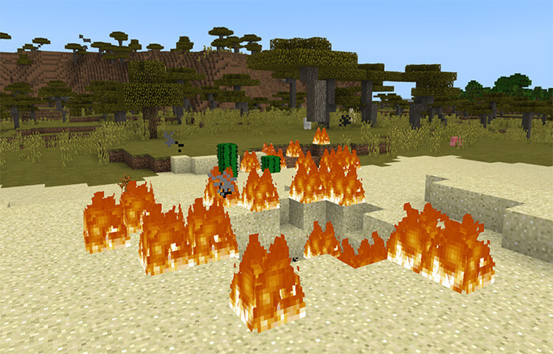 Throwable Creeper bedrock mod Minecraft Mod