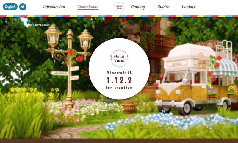 MiniaTuria 1.12.2 Building blocks and textures Minecraft Mod