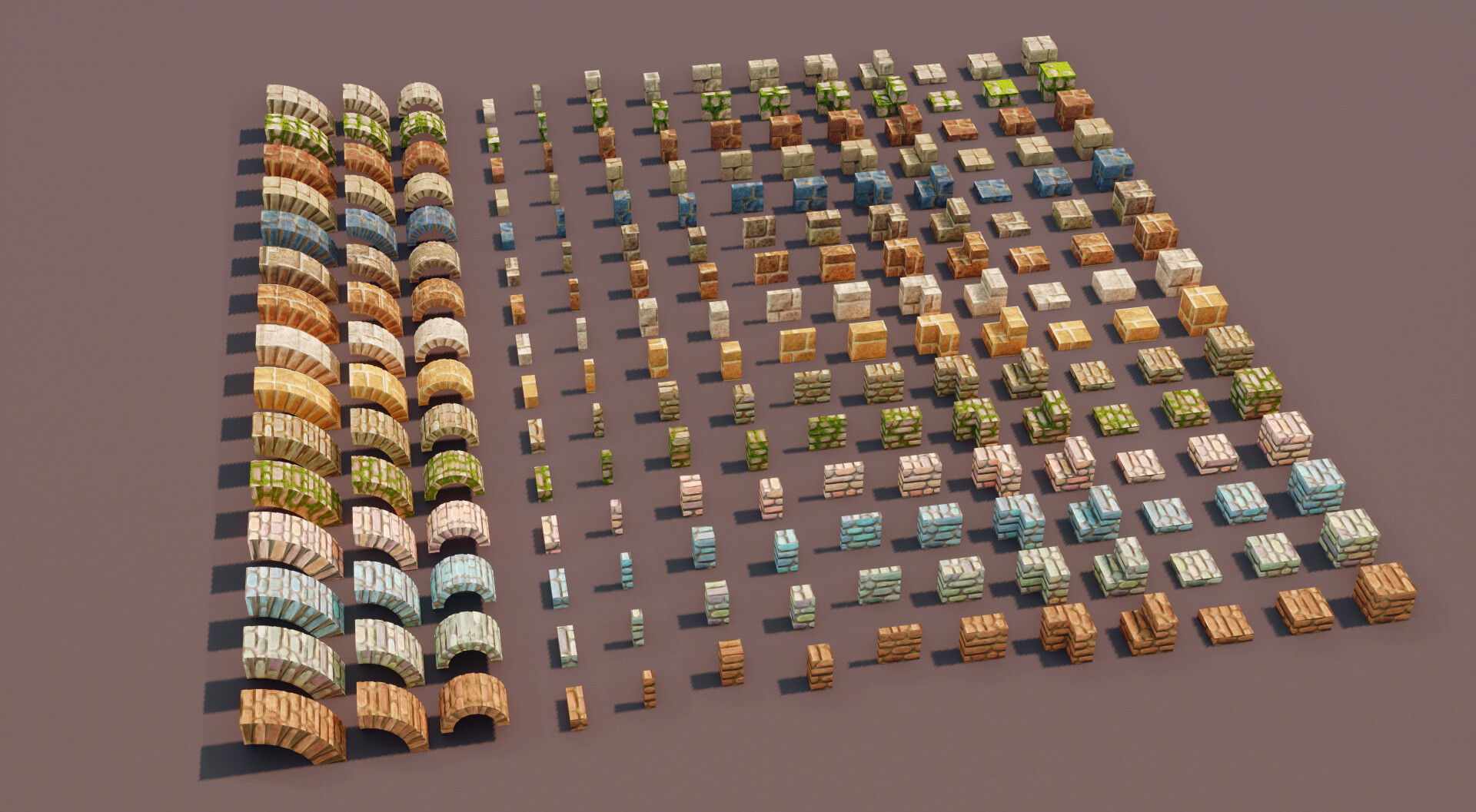 MiniaTuria 1.12.2 Building blocks and textures Minecraft Mod