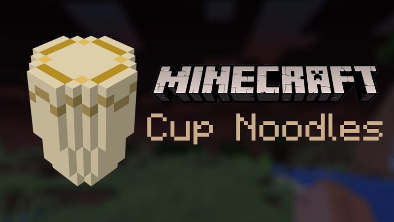 Cup Noodles Minecraft Mod