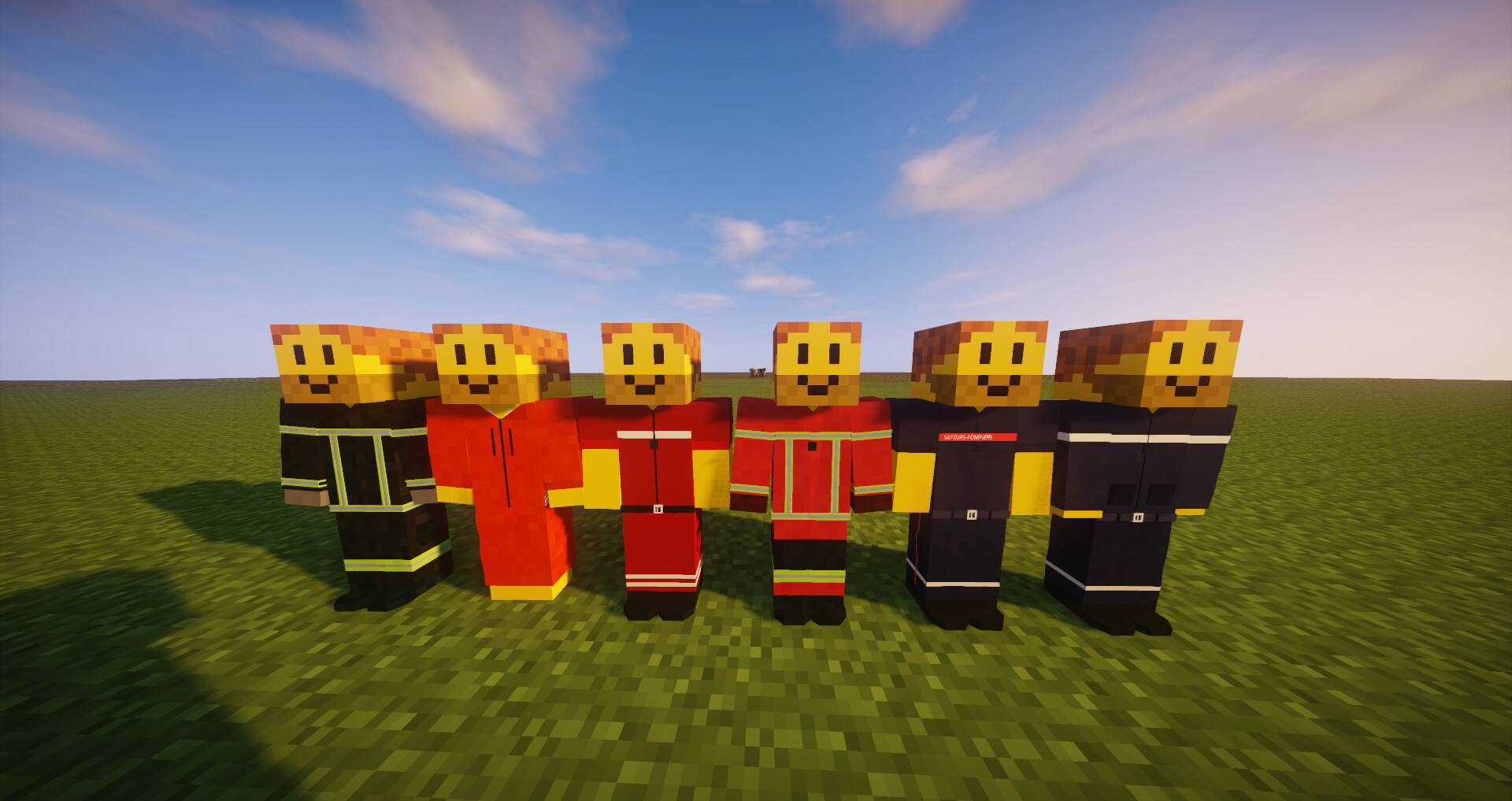 [FLAN'S CONTENT PACK] Coco's French Firefighter Pack Minecraft Mod