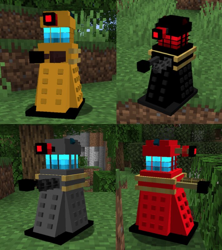 DALEK-MANIA! Minecraft Mod