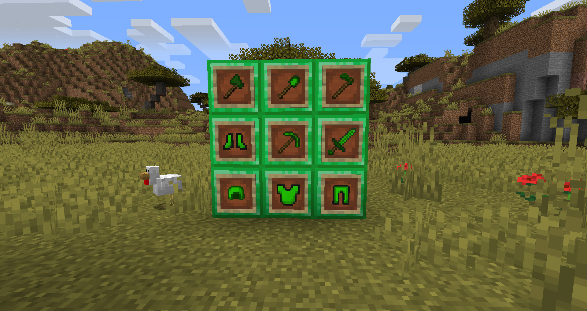 Minecraft Emerald Armor/Tools Mod 1.16.4 Minecraft Mod