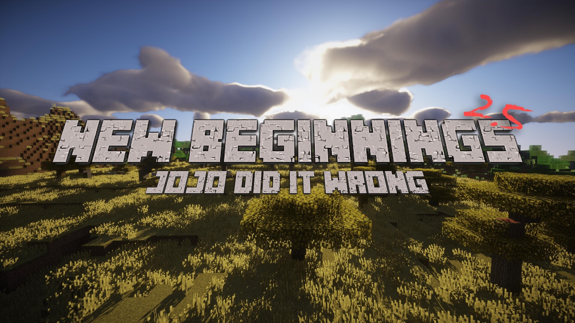 New Beginnings 2.5 Minecraft Mod