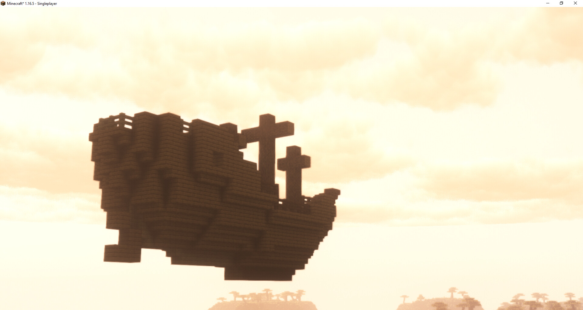 Wauli's Flying Ships Minecraft Mod