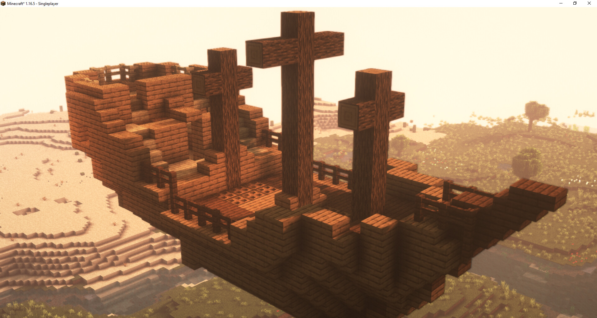 Wauli's Flying Ships Minecraft Mod