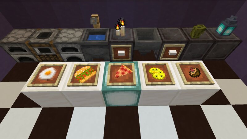 Foods ( MC 1.17+ - PC ) Minecraft Mod