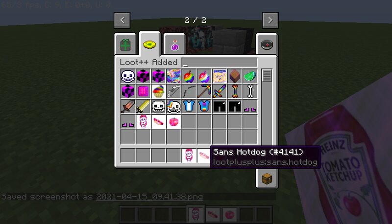 Lucky Block Sans [BETA] Minecraft Mod