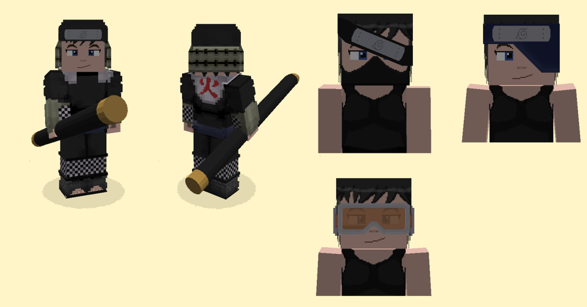 Naruto Mod: Become a Shinobi (in developing) Minecraft Mod