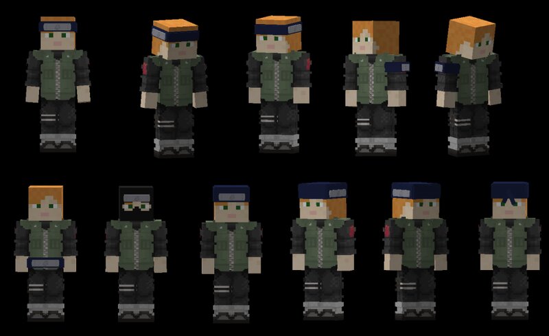 Naruto Mod: Become a Shinobi (in developing) Minecraft Mod