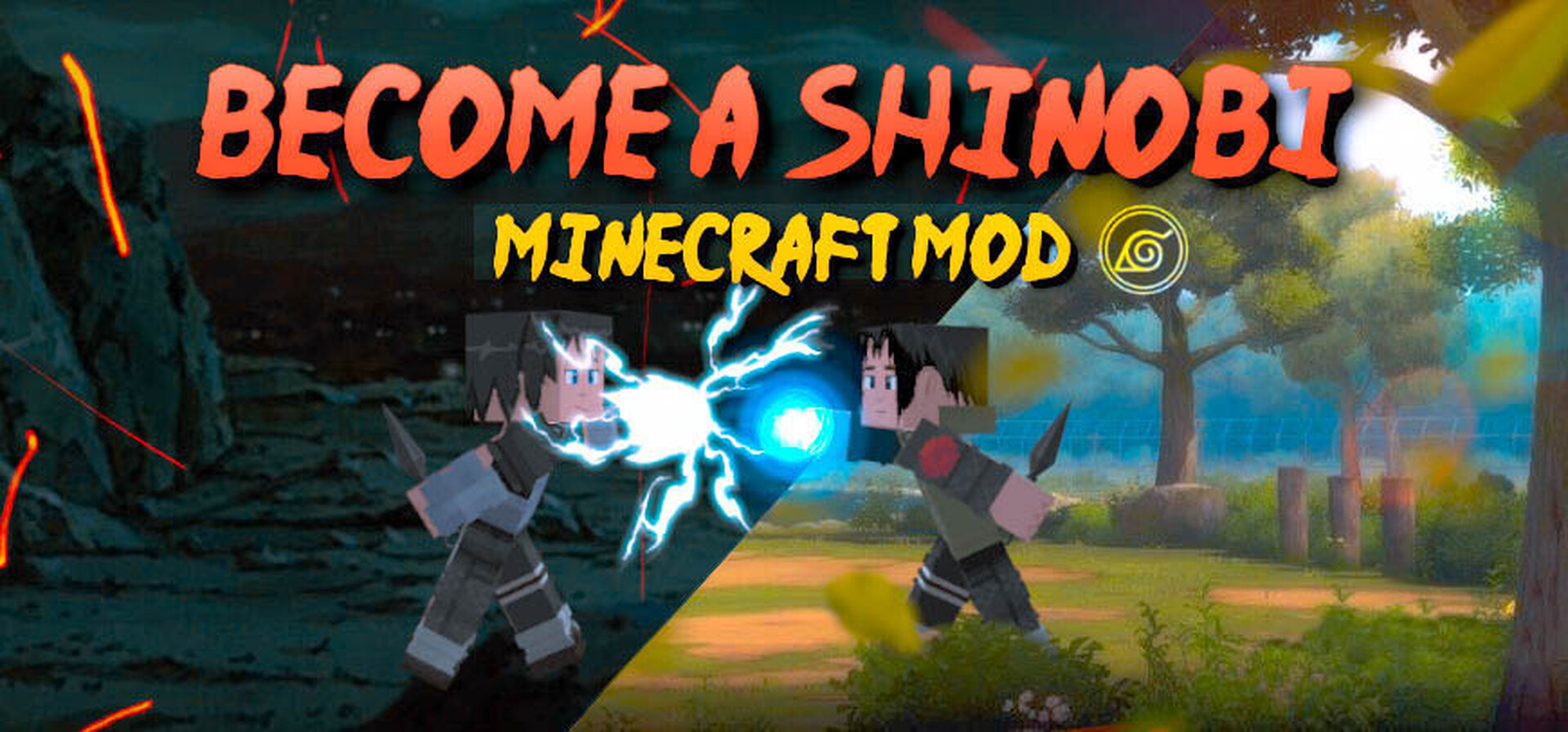 Naruto Mod: Become a Shinobi (in developing) Minecraft Mod