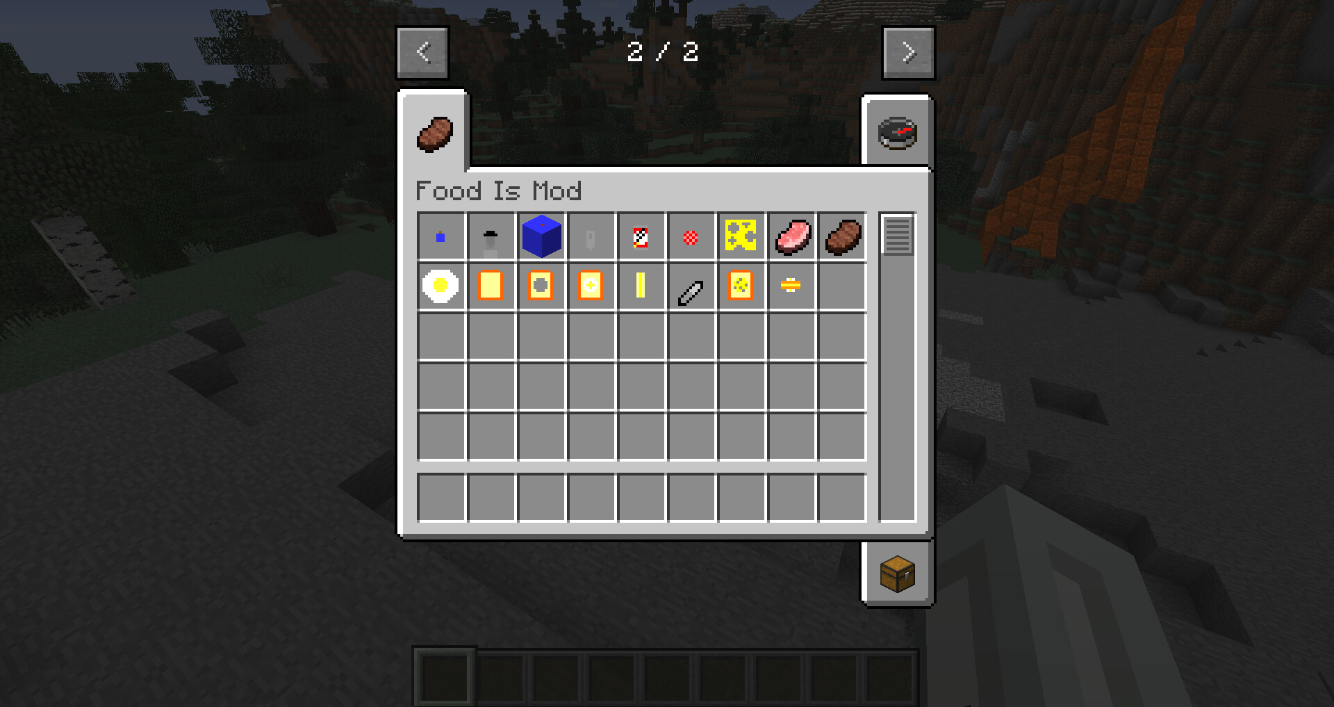 Food mod Minecraft Mod