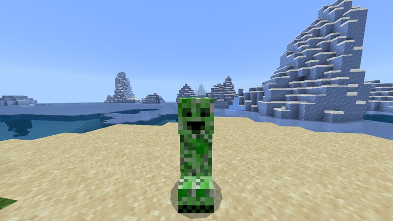 Friendly Creepers Minecraft Mod