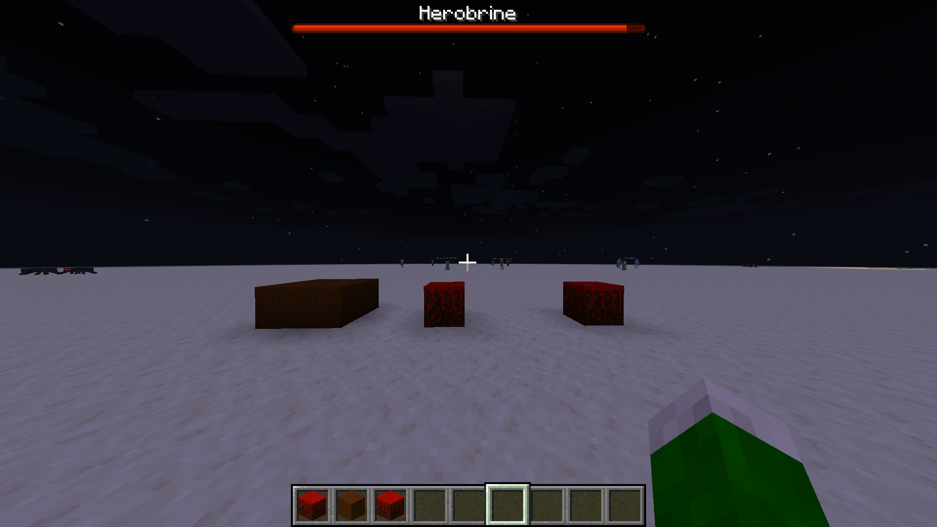 Herobrine in minecraft Minecraft Mod