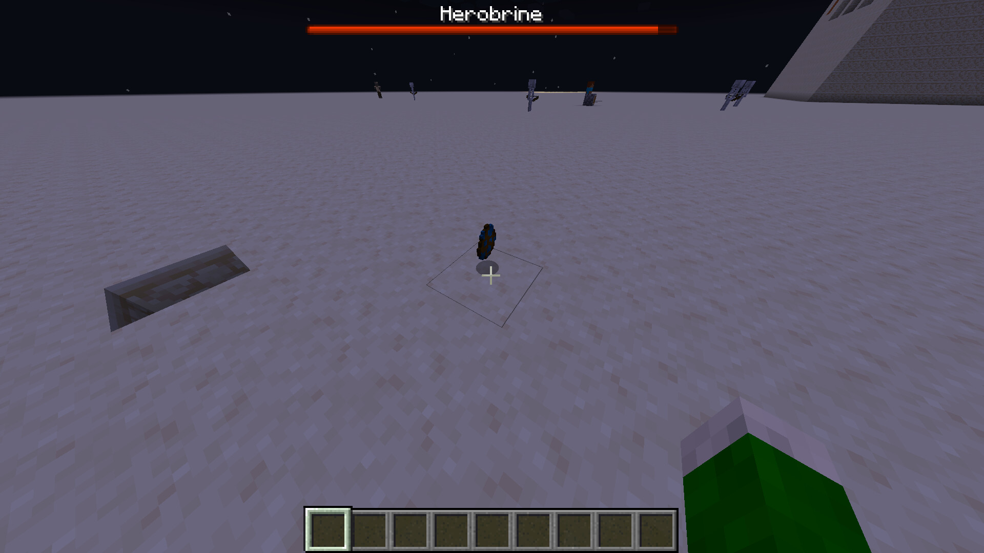 Herobrine in minecraft Minecraft Mod